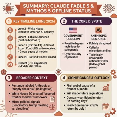 Claude Fable 5 Update: Why Anthropic’s New AI Is Unavailable ...